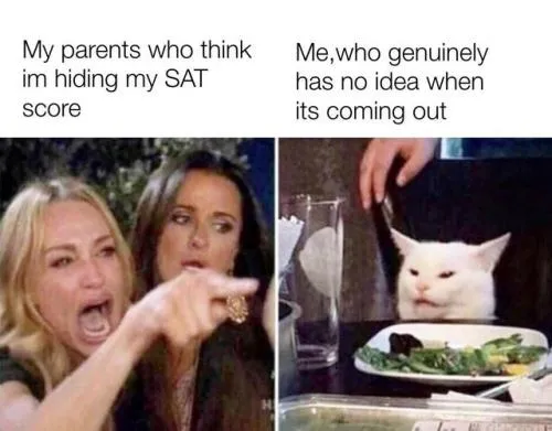 SAT Memes and PSAT Memes - SoFlo SAT Tutoring